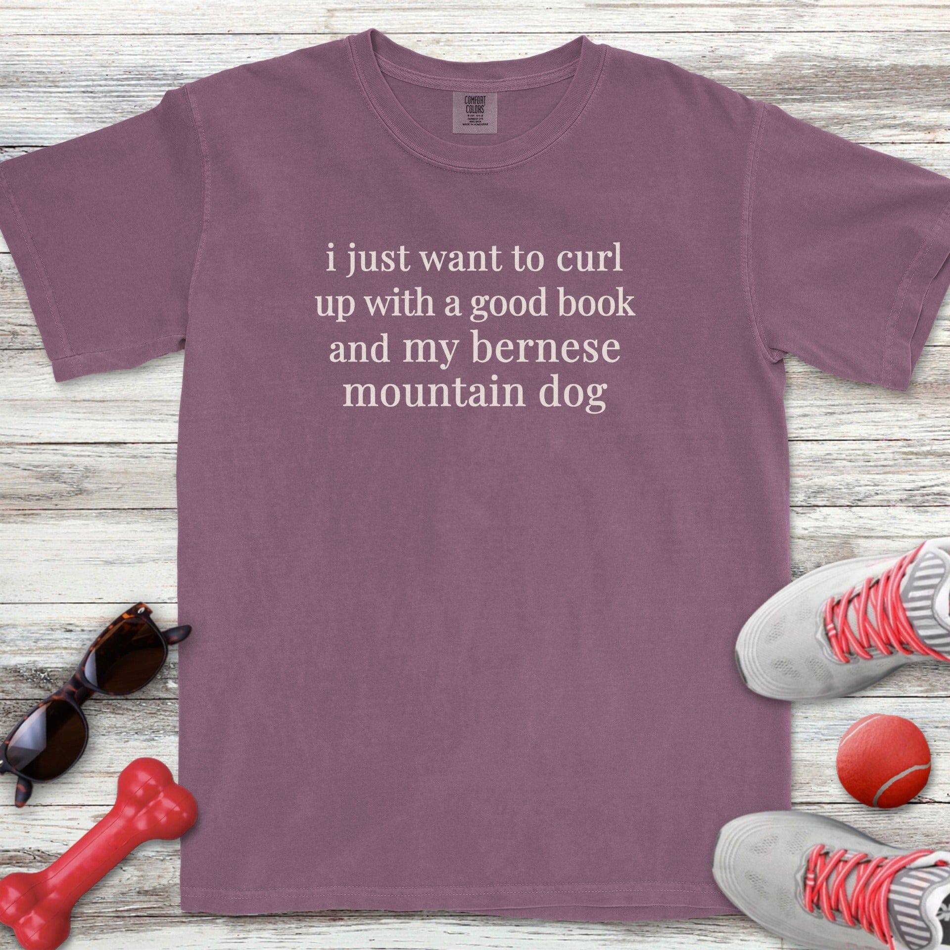 Bernese Mountain Dog Book T-Shirt – Dog Wear Studio